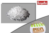 China GP520 Recyclable TPR TPE Granules High Elasticity Adjustable Hardness Custom Ice Trays for sale