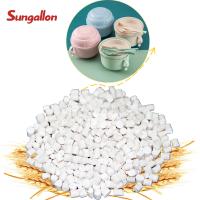 China Plastic Plate Bowl Food Grade Safe TPE Elastomer Material Good Touch Smooth for sale