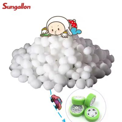China Anti Slip TPE TPR Material Highly Elastic Easy Processing For Plastic Toy Car Tires for sale
