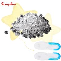 China Transparent 95A Hardness Thermoplastic Rubber For Insoles And Foot Care Products for sale