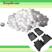 China Granules Form Recycled TPE Elastomer Material for Car Floor Carpet SEBS Mineral Oil Base for sale