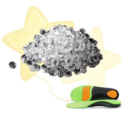 China Soft Comfort TPE Granules Eco-Friendly Adjustable Hardness Color Insoles Shoe Manufacturers for sale