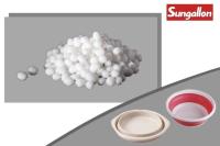 China TPE Granules Thermoplastic Elastomer Material Portable Foldable Bucket Easily Molded Shaped for sale