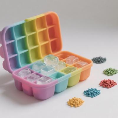 China GP520 Recyclable TPR TPE Granules High Elasticity Adjustable Hardness Custom Ice Trays for sale