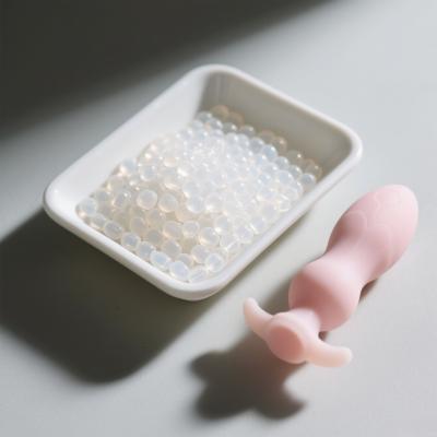 China Premium Ultra Transparent TPE TPR Granules for Creating Adult Soft Toys for sale