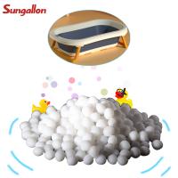 China Safe and Eco-Friendly TPE Granules for Infant Bath Folding Basins for sale