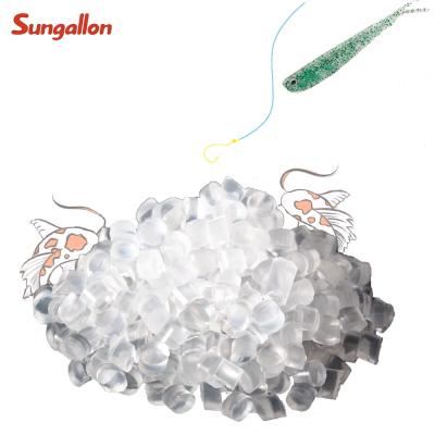 China TPE Soft Rubber River Fishing Lures: Transparent TPE Granule-Made Ultra-Flex Bait for Lifelike Performance for sale