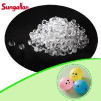 China Ultra Soft Premium TPE TPR Transparent Granules for Water Balloons for sale