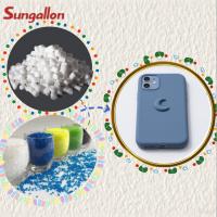 China Direct Factory TPE Granules Phone Case Raw Material Skin-Friendly Non-Yellowing Elastic Thermoplastic Particles Bulk Sale for sale