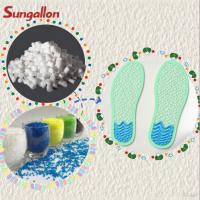 China Customizable TPE Thermoplastic Granules Insole Raw Material Soft Cushioning Shoe Pad Material Supplie for sale