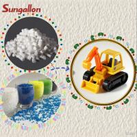 China Direct Factory TPE Granules Toy Excavator Raw Material Skin-Friendly Durable Anti-Drop Toy Particles Bulk Sale for sale