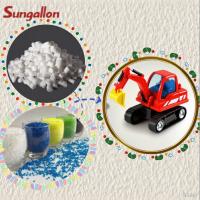 China Direct Factory TPE Granules Toy Excavator Raw Material Skin-Friendly Durable Anti-Drop Toy Particles Bulk Sale for sale
