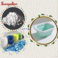 China Direct Factory Supply TPE Particles Customizable Hardness for Injection Molding Stable Performance in Folding Basins for sale