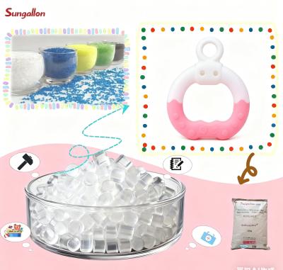 China TPE Granules for Infant Toys-Safe & Odor-Free, Eco-Friendly & Easy to Process,Suitable for Biting&Contact for sale