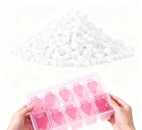 China Sungallon Food-Contact Safe, Low-Temp Resistant & Easy Demold For Home Kitchen/Bar Party Ice Cube Tray Making TPE granule  Non-Toxic, Soft-Touch & Crack-Resistant for sale