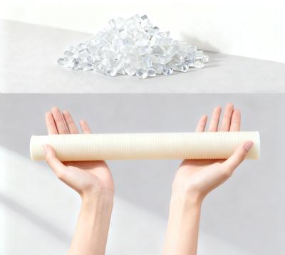 China Sungallon Eco-Safe High-Temp Resistant Anti-Crack for Home Garden/Outdoor Water Pipe Making TPE Granule for sale