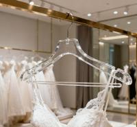 China High Transparency Glossy Impact-Resistant for Home Wardrobes/Clothing Store Displays Transparent Hangers K-Resin for sale