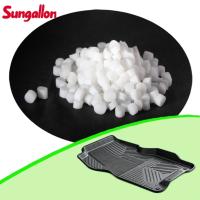 China Custom Hardness 10A~90A TPE Granules with High Tensile Strength 3.2~6.8Mpa and 400%~600% Elongation at Break for Car Mats for sale