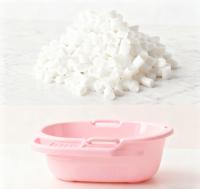China Hypoallergenic Comfortable Easy-Clean for Infant Daily Bathing Baby Bathtubs Recyclable TPE Granules for sale