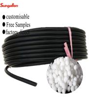 China Household Small Hose Materials SEBS/Mineral Oil Base TPE Granules in White Opaque or Customized Color for sale