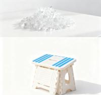 China Stain-Resistant Comfortable Wear-Proof for Indoor Temporary Seating Folding Bench Making TPE Granule for sale
