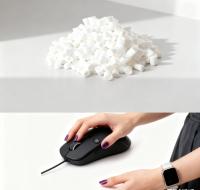 China Durable Flexible Gentle-Grip Odor-Free Molding-Friendly for High-Performance Mouse Wheel Production TPE Granule for sale
