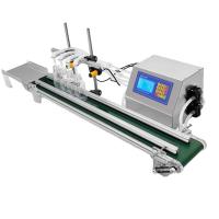 China Small Liquid Bottle Filling Machine 130cm Conveyor for 50ml Volume Oil Vial Bag Packaging 220v for sale