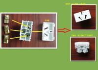 China Electric Socket Automatic Assembly Machine PLC Control 60-70 pcs/min for sale