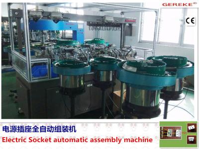 China Electrical Parts Automatic Assembly Machine 60-65pcs/min For Socket for sale