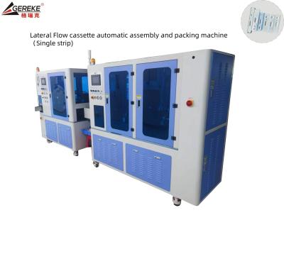 China S45C Steel Automatic Assembly Machine For Single Strip Test Kit Packaging for sale