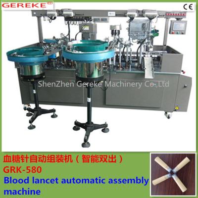 China Automatic Medical Device Assembly Machine for Blood Lancet 3.5KW for sale