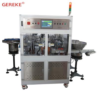 China Reagent Automatic Capping Filling Machine 4.5 KW 60-65 Pcs/Min for sale