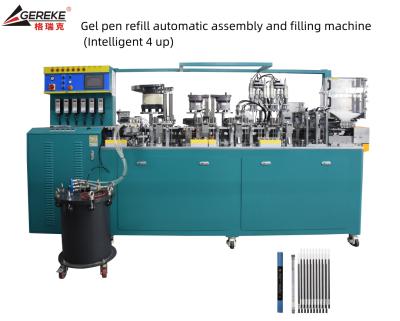China Automatic Gel Pen  Refill Assembly Machine  And Ink Filling Machine for sale