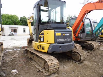 China Used KOMATSU PC55MR-2 Mini Excavator Sale Original japan for sale