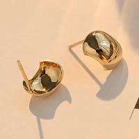China 18K Rose Gold Engagement Earrings for Women - Au750 Solid Gold Wedding Jewelry 8.35x11mm for sale