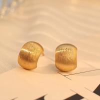 China 18K Rose Gold Engagement Earrings for Women - Au750 Solid Gold Wedding Jewelry 8.35x11mm for sale