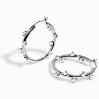 China 14K Gold Plumeria Full Hoop Earrings 7/8 Inch Hawaiian Craftsmanship 2.0 Grams for sale