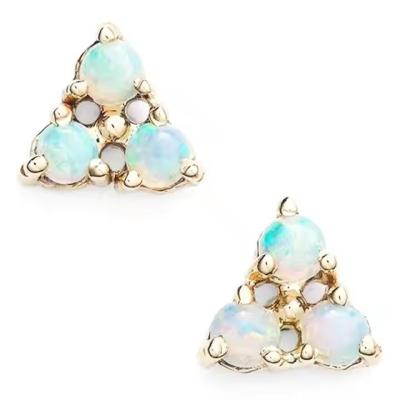 China 14K 18K 24K Gold Plumeria Full Hoop Earrings - 58.3% to 99.9% Pure Gold Tropical Floral Design for sale