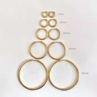 China 14K 18K 24K Gold Plumeria Full Hoop Earrings 20mm Essential Jewelry Collection for sale