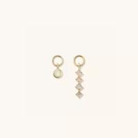 China 14K 18K 24K Gold Plumeria Full Hoop Earrings Essential Jewelry Collection for sale