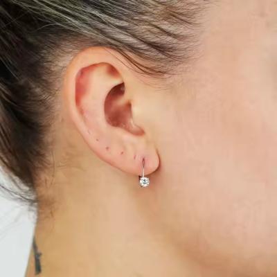 China 14K 18K 24K Gold Plumeria Full Hoop Earrings for Women Jewelry Collection for sale