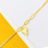 China Graceful 18kt Gold Miniature Pendant Necklace 45cm Chain for sale