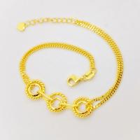 China 18kt Yellow Gold Mini Pendant Necklace 45cm Fine Jewelry for Women for sale