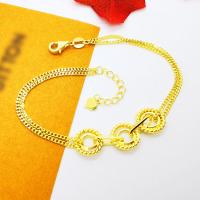China 18kt Yellow Gold Mini Pendant Necklace 45cm Fine Jewelry for Women for sale
