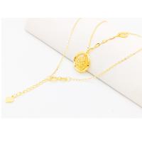 China Radiant 18kt Gold Miniature Pendant Necklace for sale