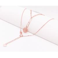 China 18kt Yellow Gold Delicate Mini Pendant Necklace - 75% Pure Gold Jewelry with Premium Craftsmanship for sale