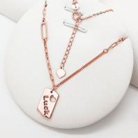 China 18K Solid Real Gold Custom Letter Necklace with 16-18 Inch Chain and 1-1.5cm Pendant Size for sale