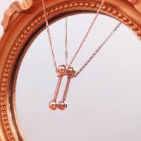 China 18K Real Gold Necklace Fine Jewelry Party Wedding Women 45cm Chain for sale