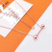 China 18K Real Gold Necklace Fine Jewelry Party Wedding Women 45cm Chain for sale