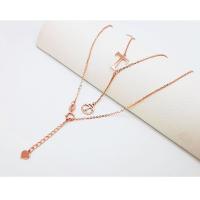 China 18k Gold Clasp Necklace for Women Customized 45cm Classic Fine Jewelry for sale